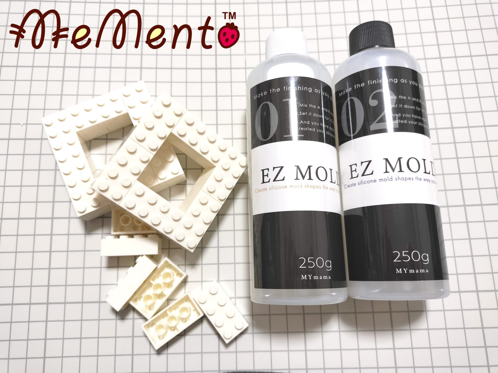 UV・LEDライト対応♪シリコンモールドが作れる EZモールド（おすすめ商品・型取り）